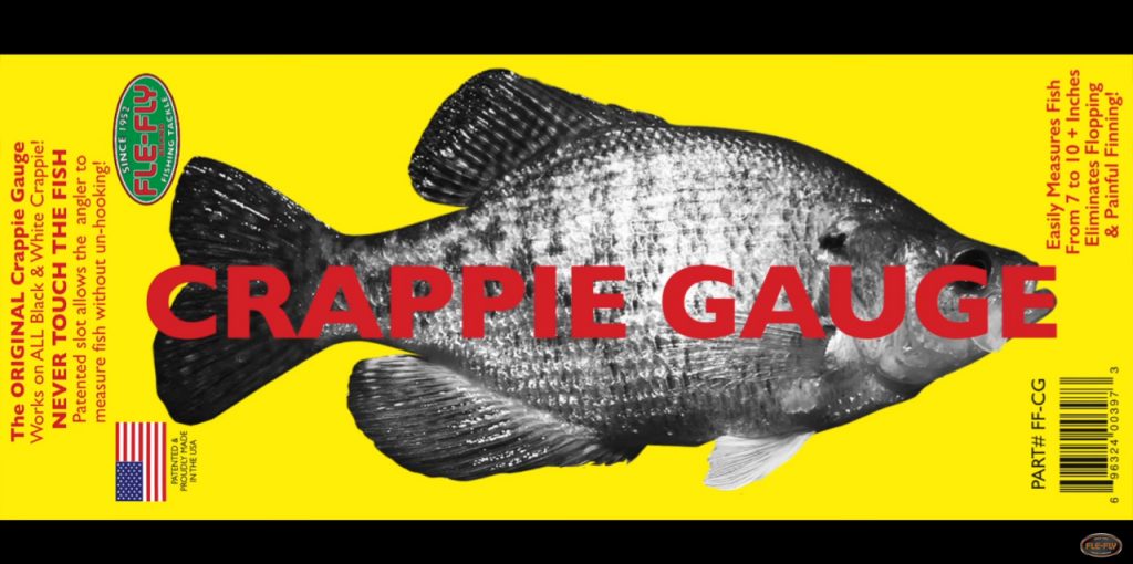 Deerback Crappie Gauge: Patented for Accurate Fish Measuring